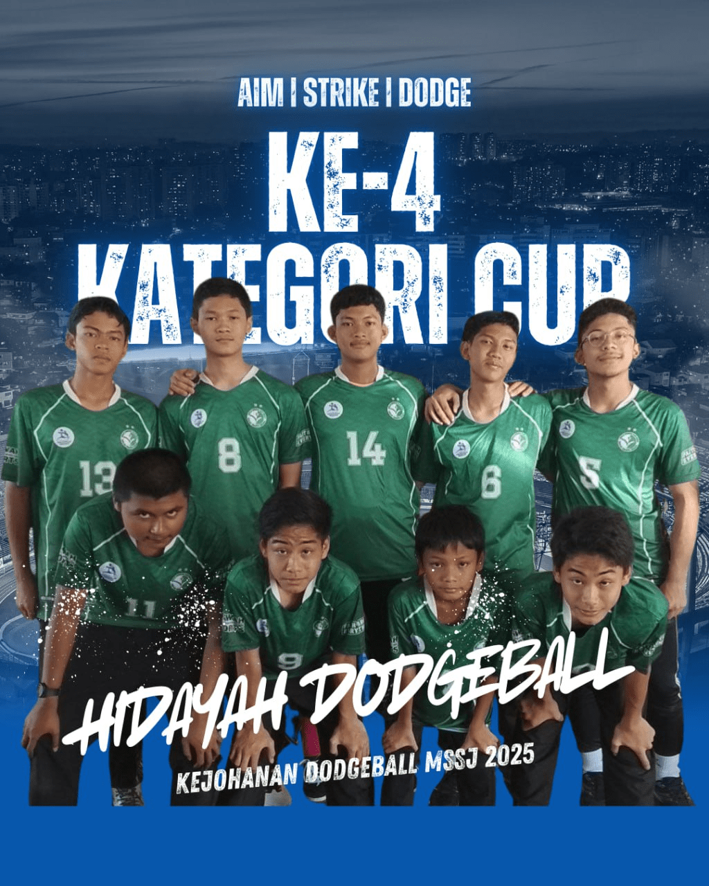 SMIHJB | Kejohanan Dodgeball MSSJ 2025 - Pusat Pendidikan Hidayah